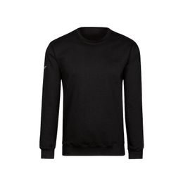 TRIGEMA Sweatshirt &raquo;Sweatshirt aus Biobaumwolle&laquo; schwarz XL XL BIO Sweat-Qualit&auml;t