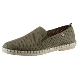 VERBENAS Espadrilles 'Tom Pacific' Herren Größe 45 khaki