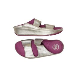 fitflop Sandalen Damen Gr&ouml;&szlig;e 38 Second Hand silber