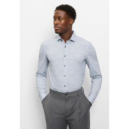 OLYMP Businesshemd &raquo;Level Five 24/Seven, body fit, Businesshemd, Modern Kent&laquo; Marine 46 - Normaler Arm Normaler Arm 46 Jersey-Hemd