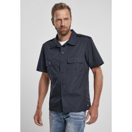Brandit Langarmhemd &raquo;Herren US Shirt Ripstop shortsleeve&laquo; 1 Stk. navy XL - US-Gr&ouml;&szlig;en US-Gr&ouml;&szlig;en XL Kurz&auml;rmelige Hemden f&uuml;r Freizeit und B&uuml;ro