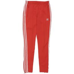 adidas originals Stoffhose Damen Gr&ouml;&szlig;e XXXS/XXS Second Hand rot