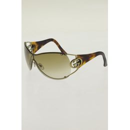 Gucci Sonnenbrille Damen Gr&ouml;&szlig;e One Size Second Hand braun