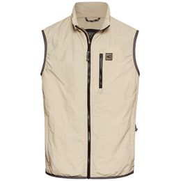 Camel Active Outdoorweste mit Stehkragen Herren Gr&ouml;&szlig;e XXL beige