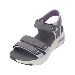 Skechers Sandale '119305' Damen Gr&ouml;&szlig;e 42 grau / lila / wei&szlig;