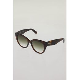 Salvatore Ferragamo Sonnenbrille Damen Größe One Size Second Hand braun