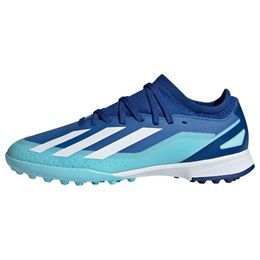 adidas Performance Fußballschuh 'X Crazyfast.3' Jungen Größe 38 blau / türkis / weiß
