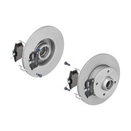 ATE Bremsensatz, Scheibenbremse 1420-22125 hinten rechts links voll 226mm f&uuml;r SEAT PEUGEOT VAG 357615601 191698451D 191698451B