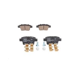 Bosch Bremsensatz-Hinterachse Bremsensatz, Scheibenbremse hinten rechts links voll 268mm für PEUGEOT CITROËN 425416 424946 424945 IJZJSGM1Y3