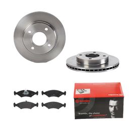 Brembo Bremsensatz, Scheibenbremse vorne rechts links innenbel&uuml;ftet 240mm f&uuml;r MAZDA FORD (CHANGAN) 1066271 96FX2K021SA 87FX2K021GA 1420-54674