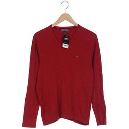 Tommy Hilfiger Pullover Herren Gr&ouml;&szlig;e L Second Hand rot