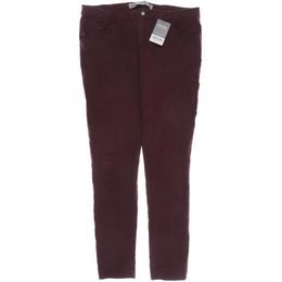 Denim Co. Stoffhose Damen Gr&ouml;&szlig;e XL Second Hand bordeaux