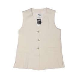 Zara Weste Damen Gr&ouml;&szlig;e L Second Hand beige
