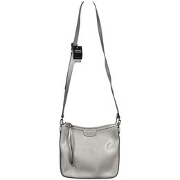 Coccinelle Handtasche klein Leder Damen Gr&ouml;&szlig;e One Size Second Hand silber