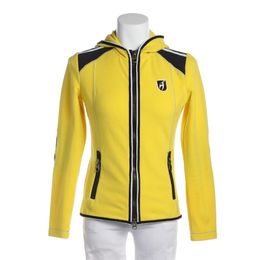 Toni Sailer Sweatshirt / Sweatjacke Damen Gr&ouml;&szlig;e M Second Hand gelb