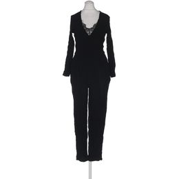 Mango Overall oder Jumpsuit Damen Gr&ouml;&szlig;e S Second Hand schwarz