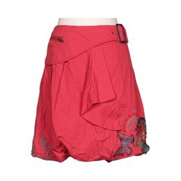 Desigual Rock Damen Gr&ouml;&szlig;e S Second Hand rot