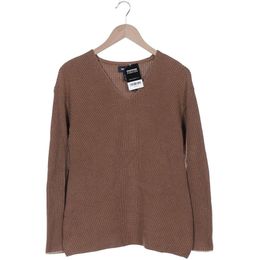 LANDS' END Lands&lsquo; End Pullover Damen Gr&ouml;&szlig;e M Second Hand braun