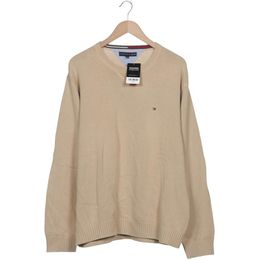 Tommy Hilfiger Pullover Herren Gr&ouml;&szlig;e XL Second Hand beige