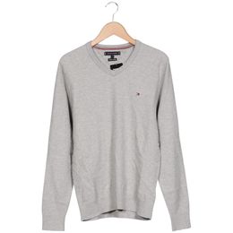 Tommy Hilfiger Pullover Herren Gr&ouml;&szlig;e L Second Hand grau