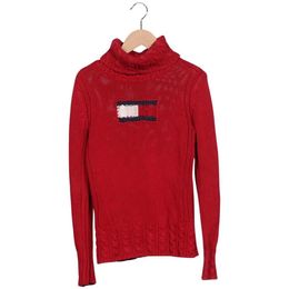Tommy Hilfiger Pullover Damen Gr&ouml;&szlig;e XS Second Hand rot