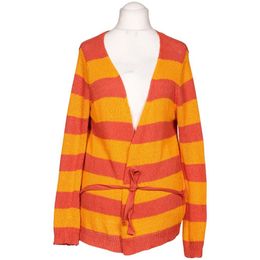 American Vintage Strickjacke Damen Gr&ouml;&szlig;e L Second Hand orange
