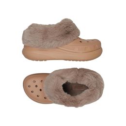 Crocs Stiefelette Damen Gr&ouml;&szlig;e 35 Second Hand beige