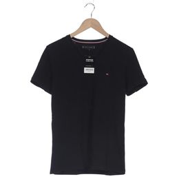 Tommy Hilfiger T-Shirt Herren Gr&ouml;&szlig;e L Second Hand schwarz