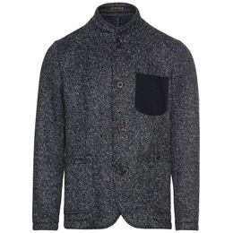 Camel Active Meliertes Sakko mit Stehkragen Herren Gr&ouml;&szlig;e 28 blue denim