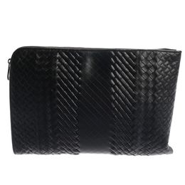 Bottega Veneta Clutch Damen Gr&ouml;&szlig;e One Size Second Hand schwarz