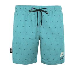 GUGGEN Mountain Badeshorts 'Boardshorts 1605' Herren Gr&ouml;&szlig;e S t&uuml;rkis