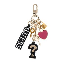 Guess Key Ring female Gold size One Size
