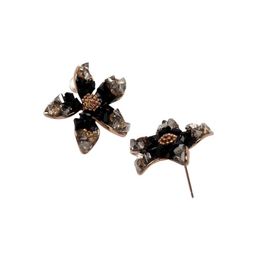 Avant-garde Paris Earrings 'Adelaa' female Grey size One Size