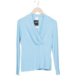 Madeleine Mode MADELEINE Langarmshirt Damen Gr&ouml;&szlig;e S Second Hand hellblau