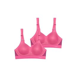 Triumph Bra ' Triaction Hybrid Lite ' female Pink size 75