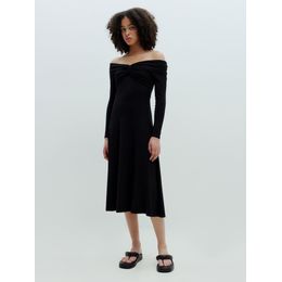 EDITED Kleid 'Eriko' Damen Gr&ouml;&szlig;e 40 schwarz Winterkleid