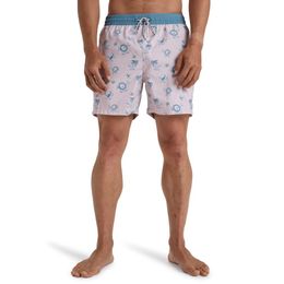 Billabong Badeshorts 'Vacay' Herren Gr&ouml;&szlig;e M blau / pastellpink / wei&szlig;