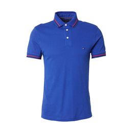 Tommy Hilfiger Poloshirt Herren Gr&ouml;&szlig;e XL blau / dunkelrot / schwarz