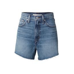 Levi's LEVI'S Shorts 'High Waisted Mom Short' Damen Gr&ouml;&szlig;e 25 blue denim / braun / feuerrot / wei&szlig;