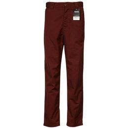 Carhartt Work In Progress Carhartt WIP Stoffhose Damen Gr&ouml;&szlig;e S Second Hand bordeaux