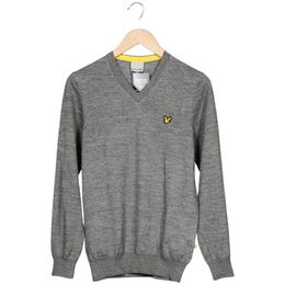 Lyle & Scott Lyle & Scott Pullover Herren Gr&ouml;&szlig;e S Second Hand grau