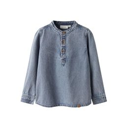Lil'Atelier Hemd Jungen Gr&ouml;&szlig;e 116 blue denim