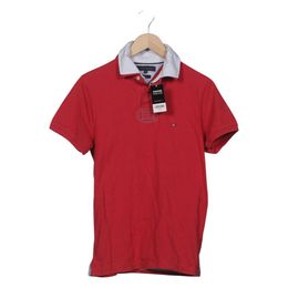 Tommy Hilfiger Poloshirt Herren Gr&ouml;&szlig;e M Second Hand rot