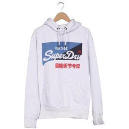Superdry Kapuzenpullover Herren Gr&ouml;&szlig;e M Second Hand wei&szlig;