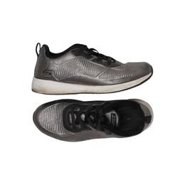 Skechers Sneaker Damen Größe 41 Second Hand silber