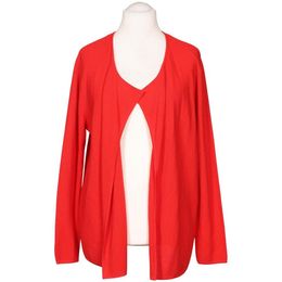 Gerry Weber Strickjacke Damen Gr&ouml;&szlig;e XL Second Hand rot