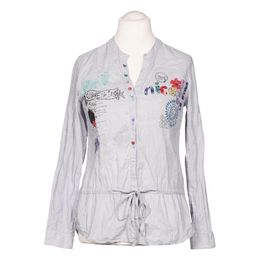 Desigual Bluse Damen Gr&ouml;&szlig;e L Second Hand grau