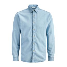 Jack & Jones JACK & JONES Hemd 'JJESTANLEY' Herren Gr&ouml;&szlig;e XL blue denim