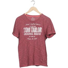 Tom Tailor T-Shirt Herren Gr&ouml;&szlig;e M Second Hand rot