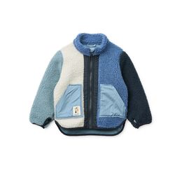 Liewood Fleece Jacket 'Noam Pile' boy Blue size 92